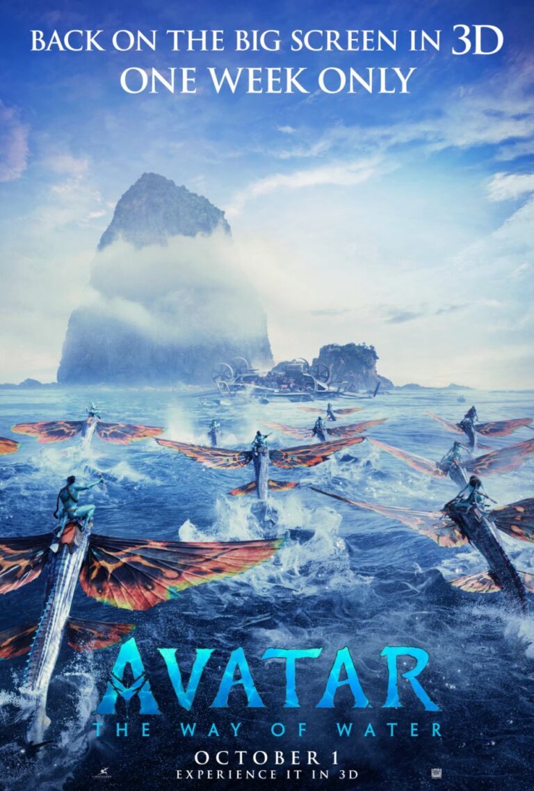 FILM REVIEW FOR AVATAR THE WAY OF WATER RE-RELEASE - Box Office Boss